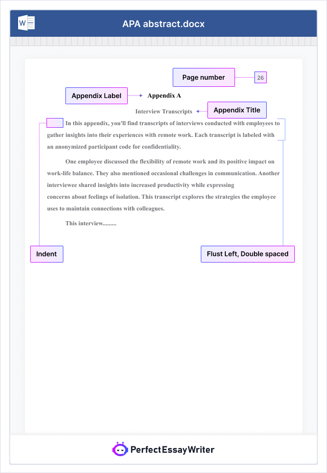 How To Format APA Appendices Accurately Expert Guide